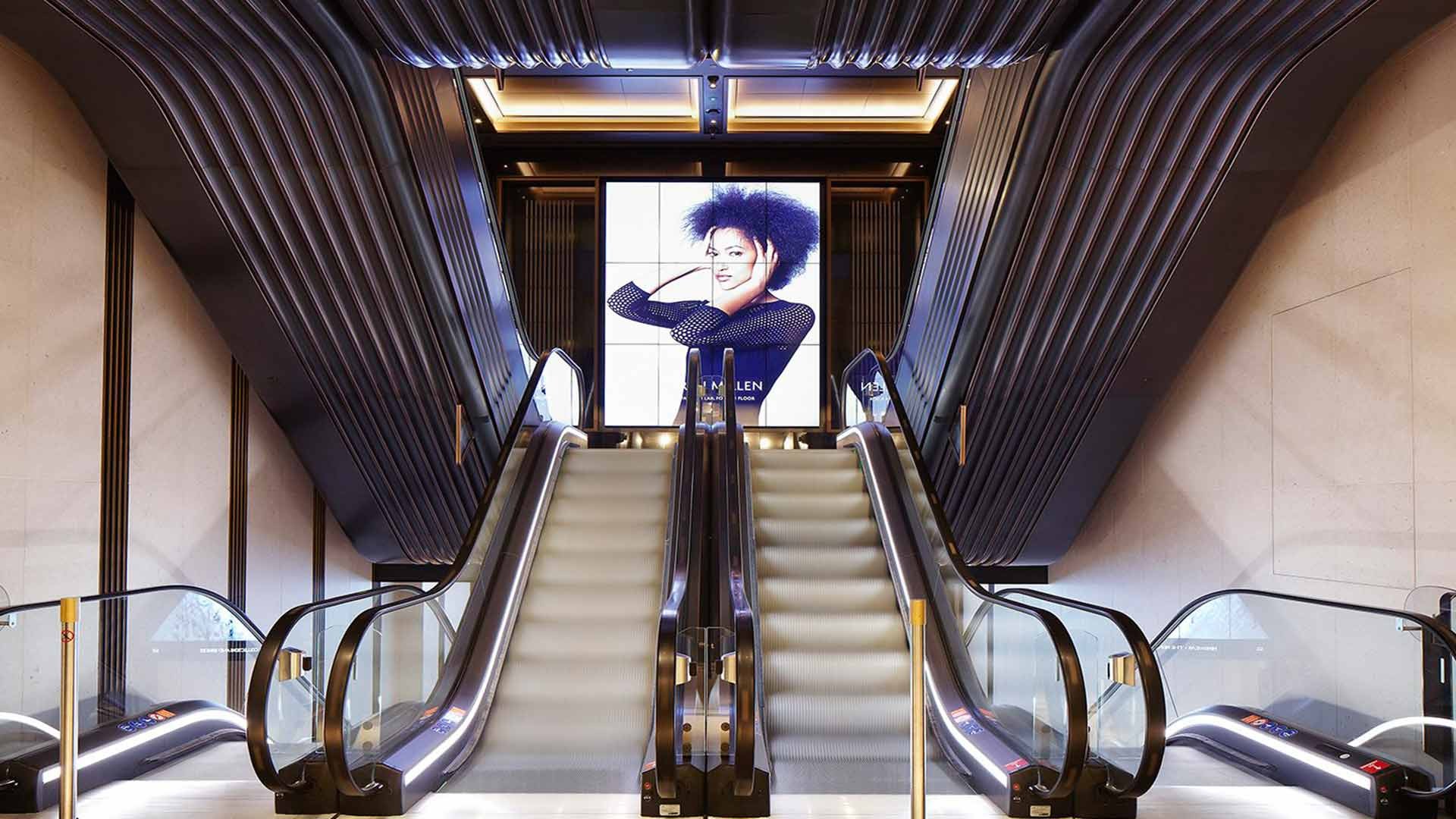 Harrods "Escalator 3" | Nulty | Lighting Design Consultants