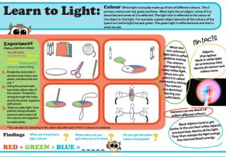 Light-Based Learning Sheets for Children - Part 1 | Nulty